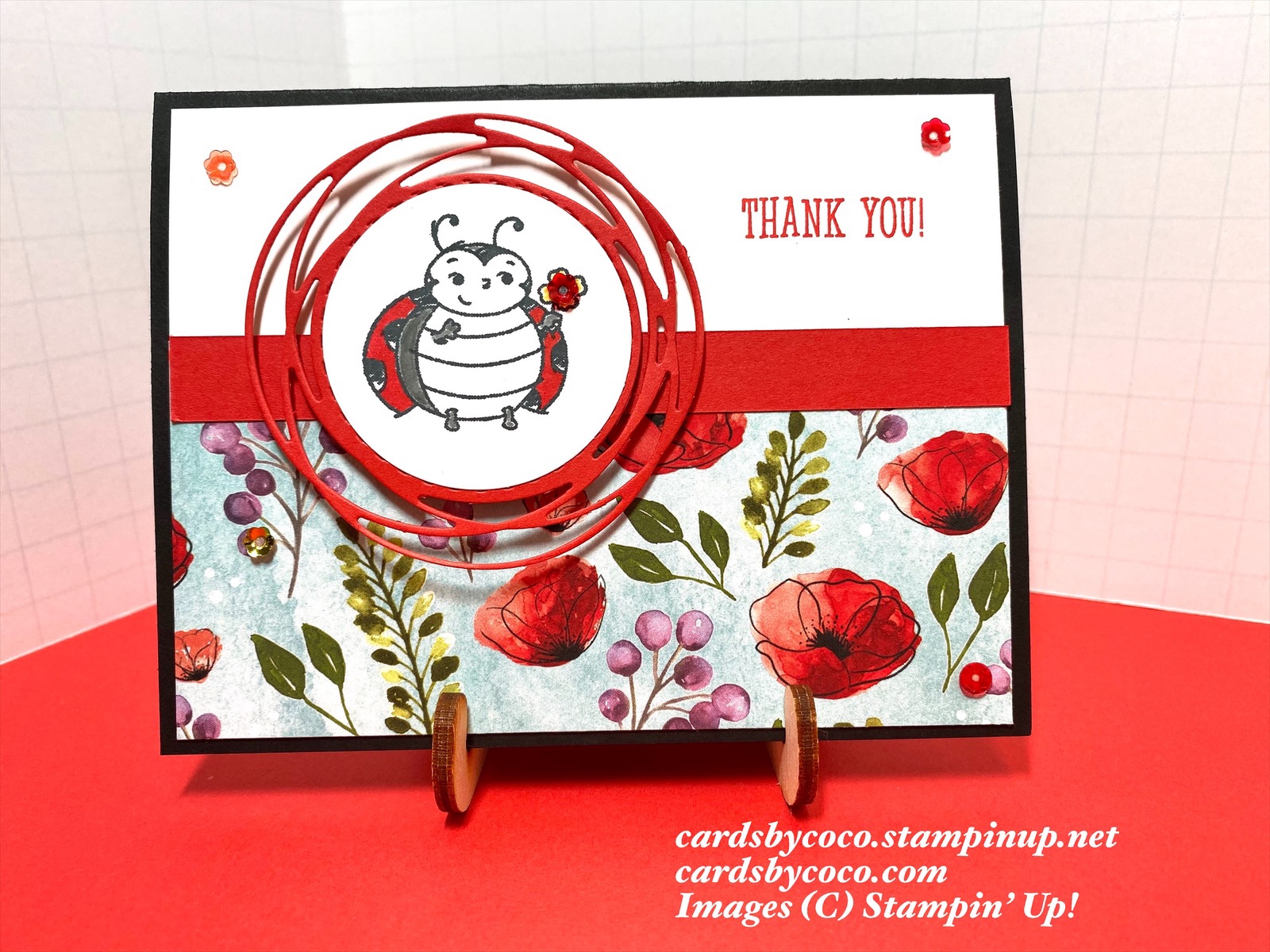 Little Ladybug - cardsbycoco