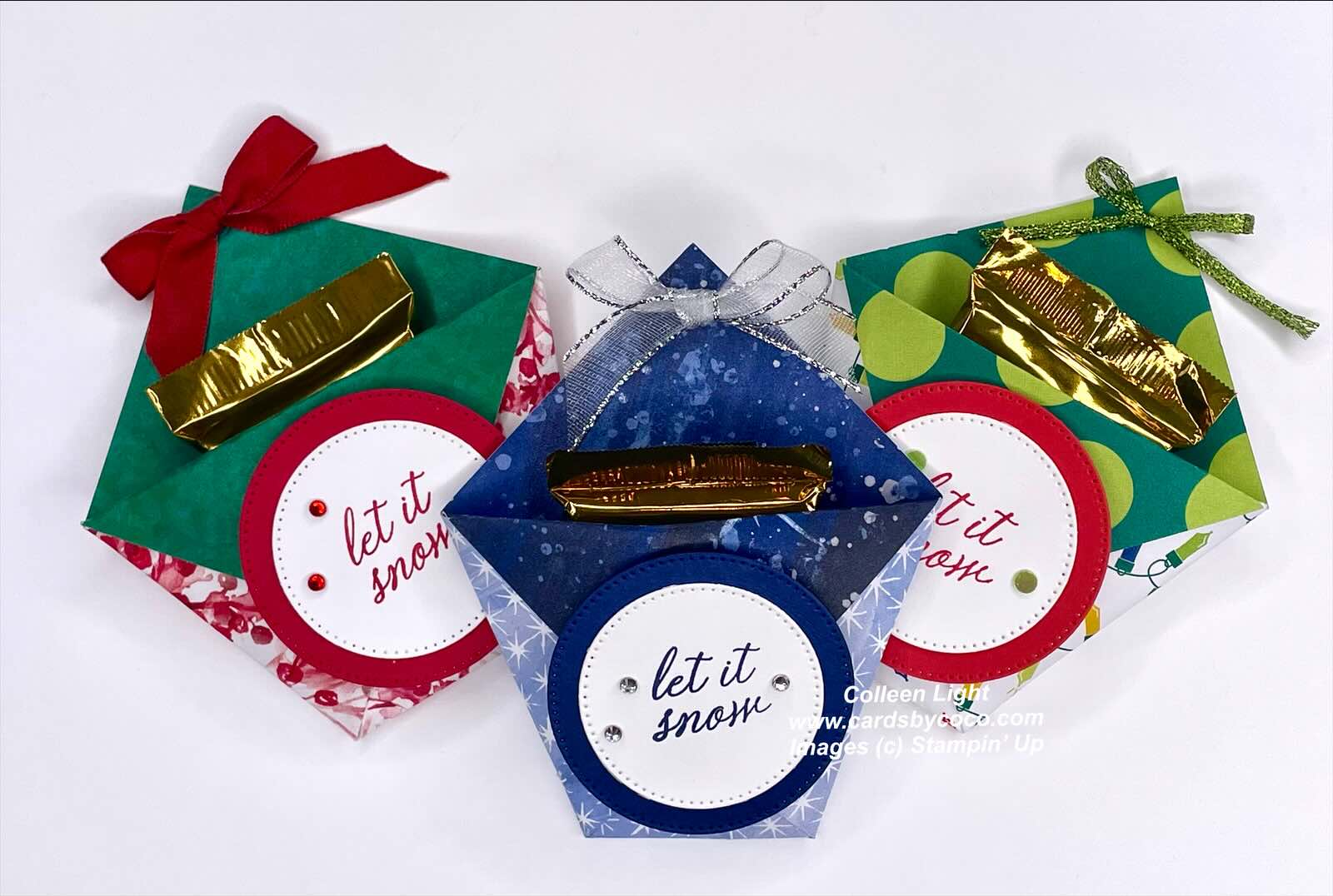 Diaper Fold Treat Holder Using the Merry Bold & Bright Designer Series ...