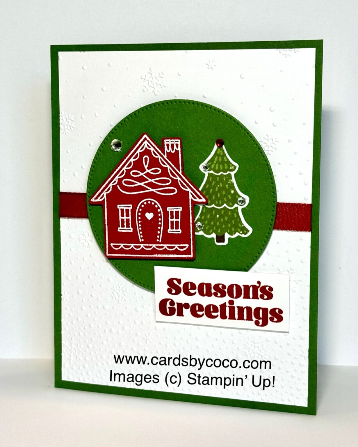 Humble Home Bundle Handmade Christmas Card - cardsbycoco