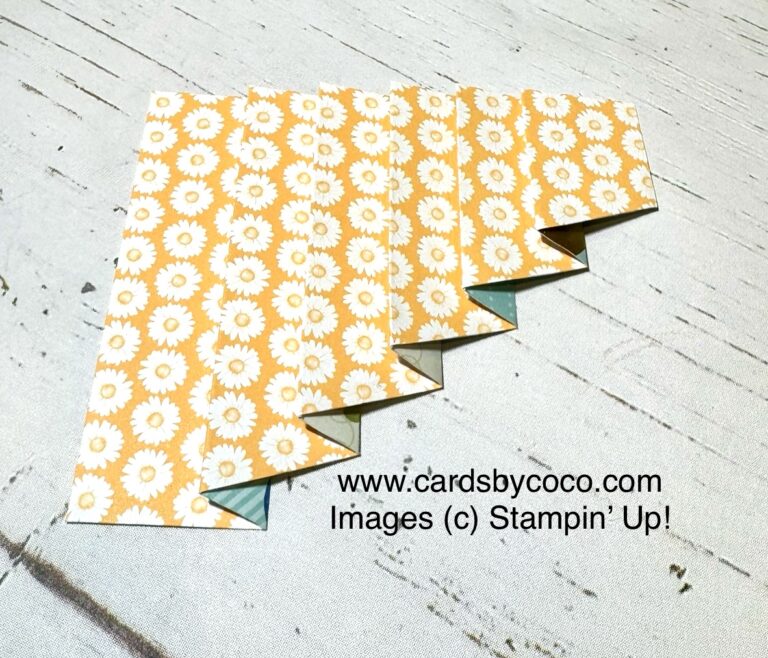 Drapery Fold Handmade Birthday Card - cardsbycoco